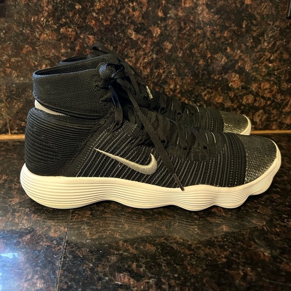 Nike | Shoes | Nike Sneakers Hyperdunk 27 Flyknit Black Size 14 | Poshmark